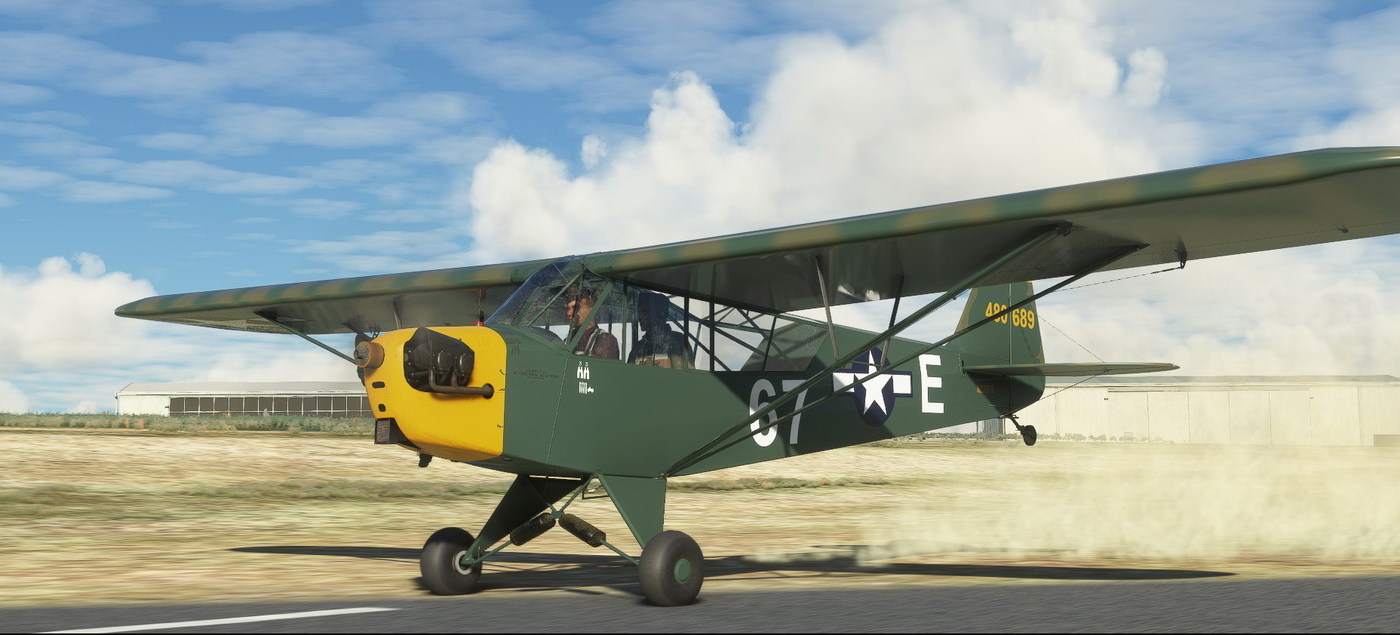 Piper L-4 Grasshopper N23379 for Microsoft Flight Simulator | MSFS
