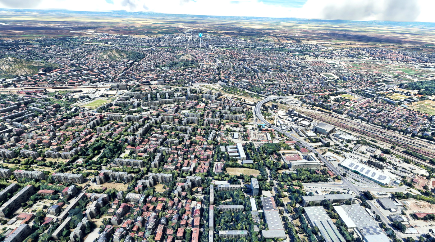 Plovdiv - Bulgaria 对于 Microsoft Flight Simulator | MSFS
