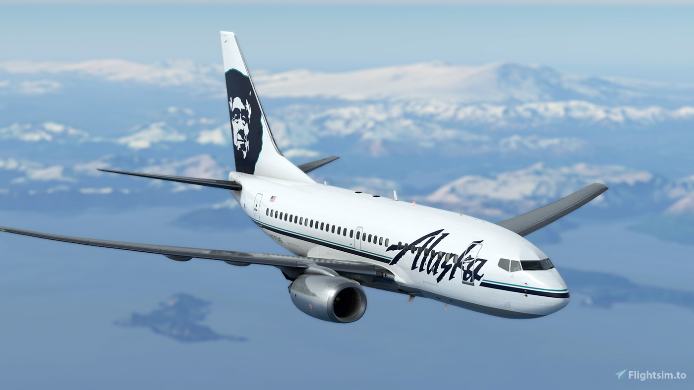PMDG 737-600 Alaska Airlines (N745AS) for Microsoft Flight Simulator | MSFS
