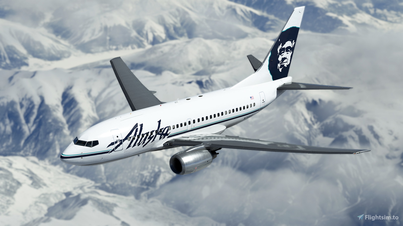 PMDG 737-600 Alaska Airlines (N745AS) for Microsoft Flight Simulator | MSFS