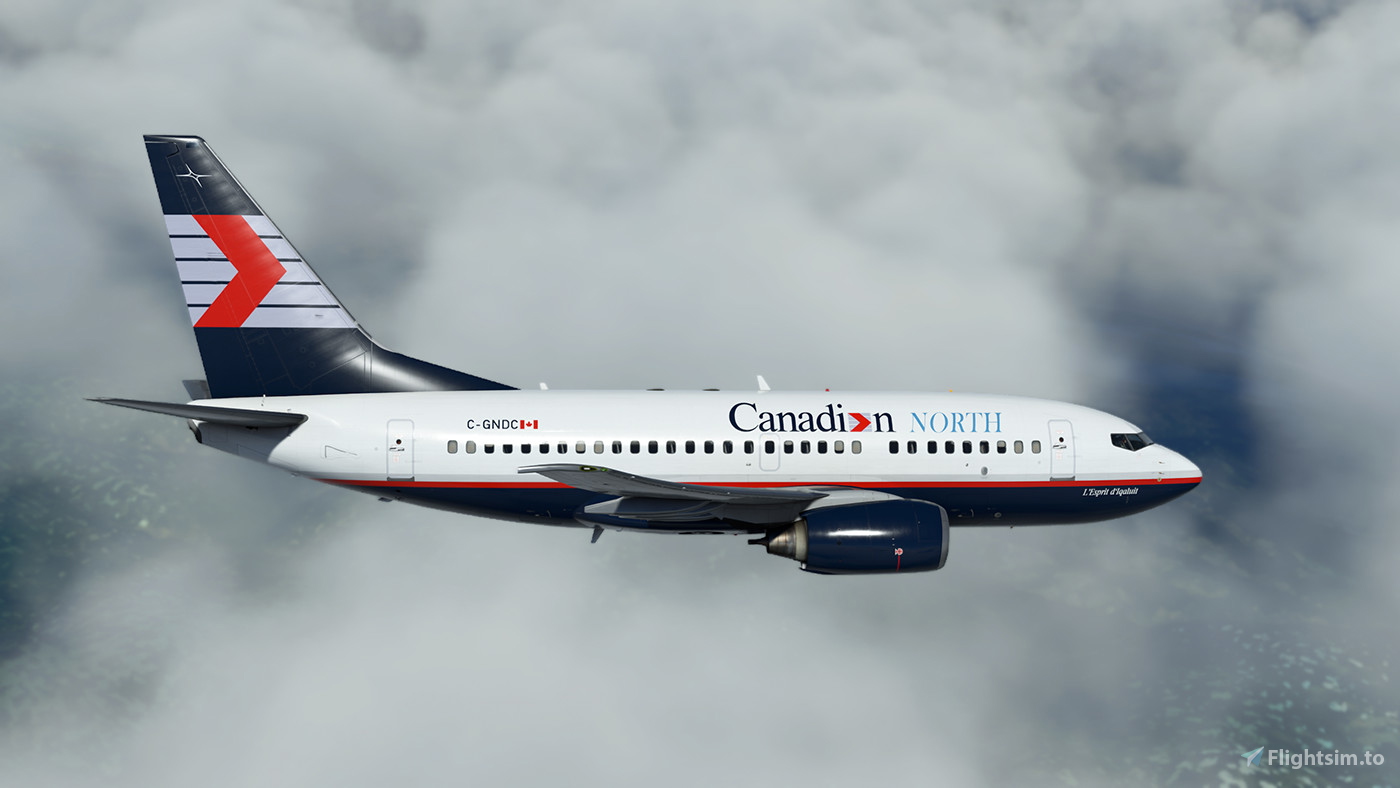 PMDG 737-600 Canadian North (Spirit of Iqaluit | C-GNDC) for Microsoft ...