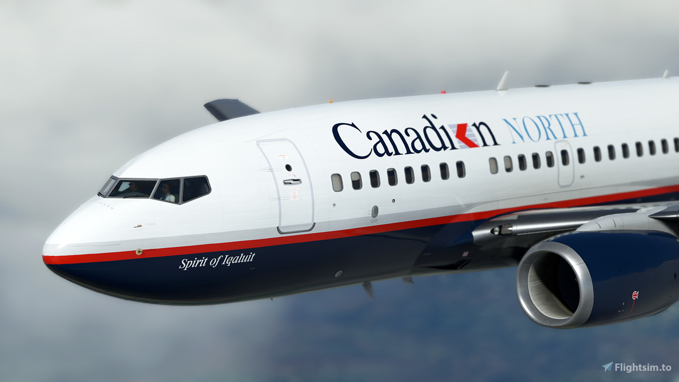 PMDG 737-600 Canadian North (Spirit of Iqaluit | C-GNDC) for Microsoft ...