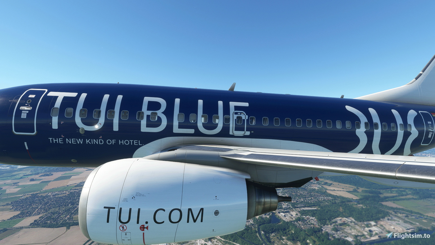 PMDG 737-600 w/ cabin Tui Blue (D-ATUD) for Microsoft Flight Simulator ...