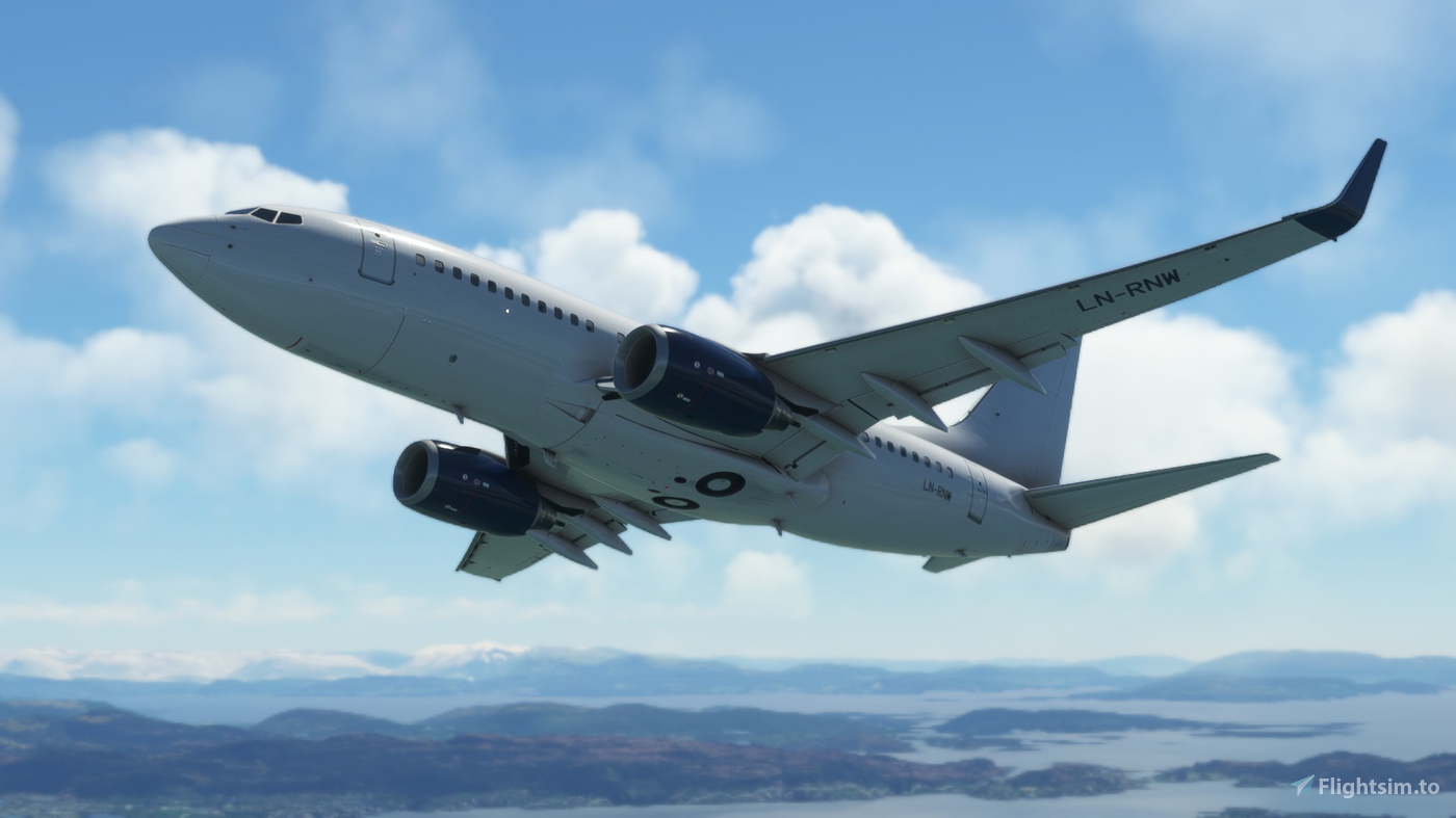 PMDG 737-700 Hybrid SAS LN-RNW for Microsoft Flight Simulator | MSFS
