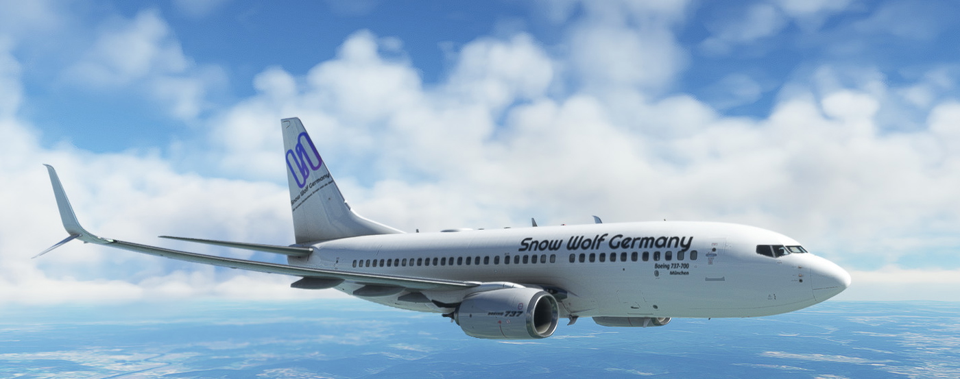 PMDG 737-700 Snow Wolf Germany NEW NEW NEW for Microsoft Flight ...