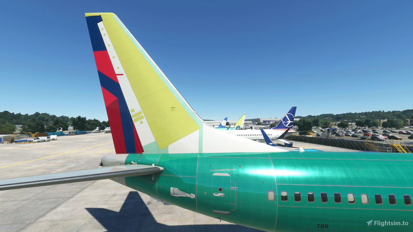 PMDG 737-800 Boeing Factory Primer [CUSTOMIZABLE] for Microsoft Flight ...