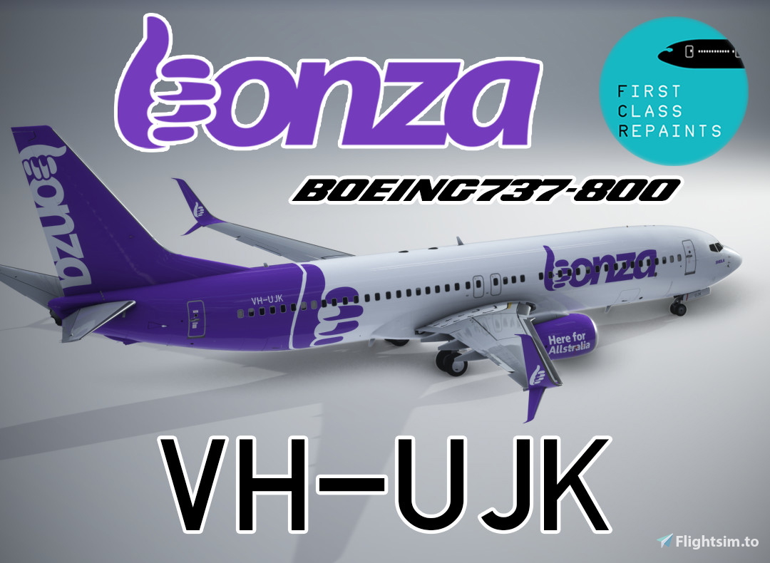 PMDG 737-800 Bonza VH-UJK - MSFS Add-on - Flightsim.to