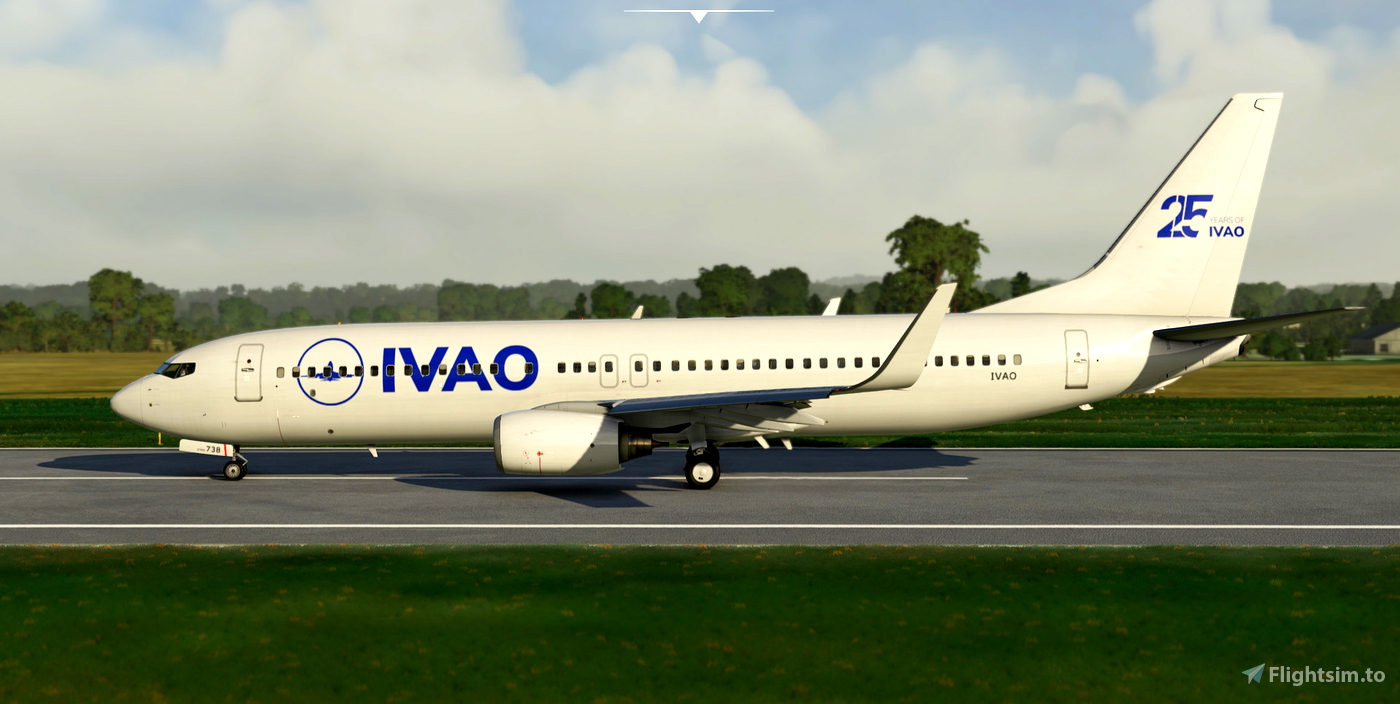 PMDG 737-800 IVAO Livery for Microsoft Flight Simulator | MSFS