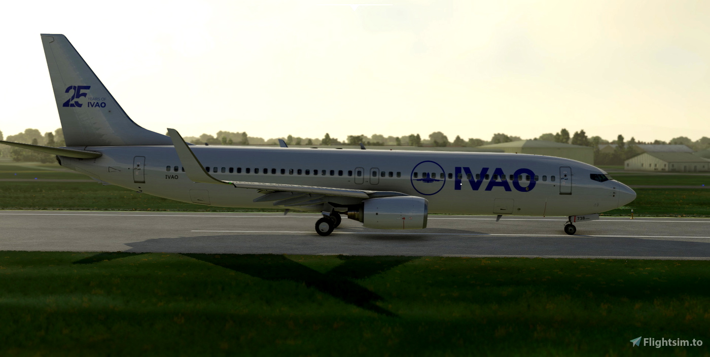 PMDG 737-800 IVAO Livery のために Microsoft Flight Simulator | MSFS