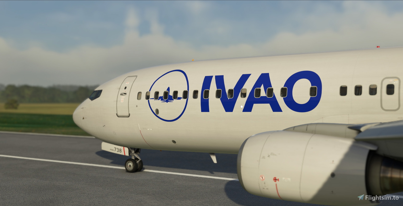 PMDG 737-800 IVAO Livery for Microsoft Flight Simulator | MSFS