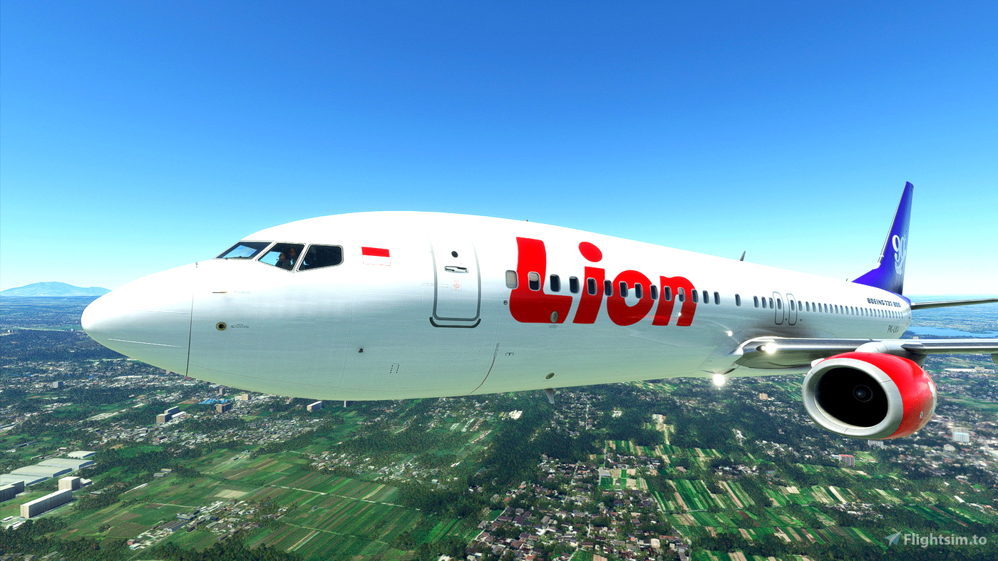 PMDG 737-800 Lion Air - 90th 737NG (PK-LKV) για το Microsoft Flight ...