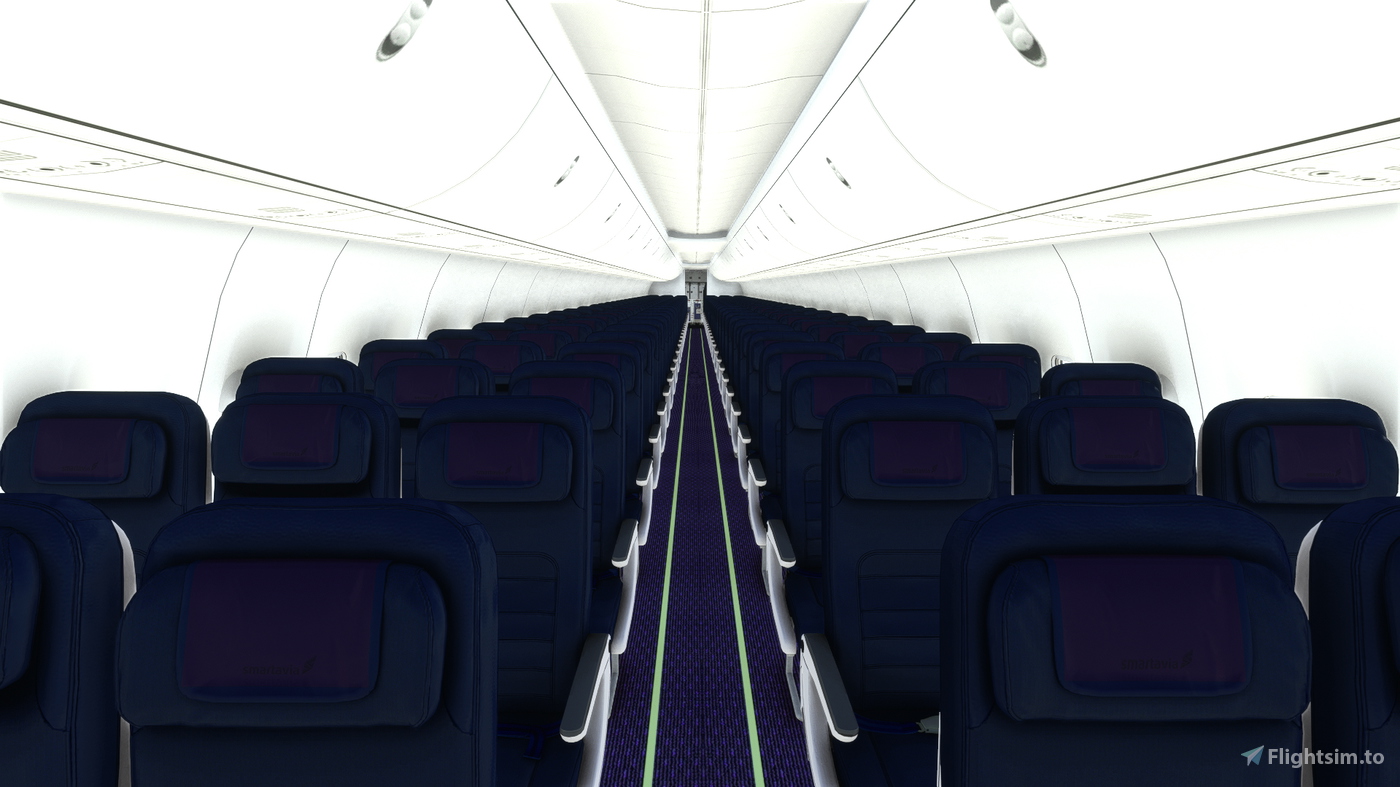 PMDG 737-800 Smartavia RA-73657 Metalic for Microsoft Flight Simulator ...