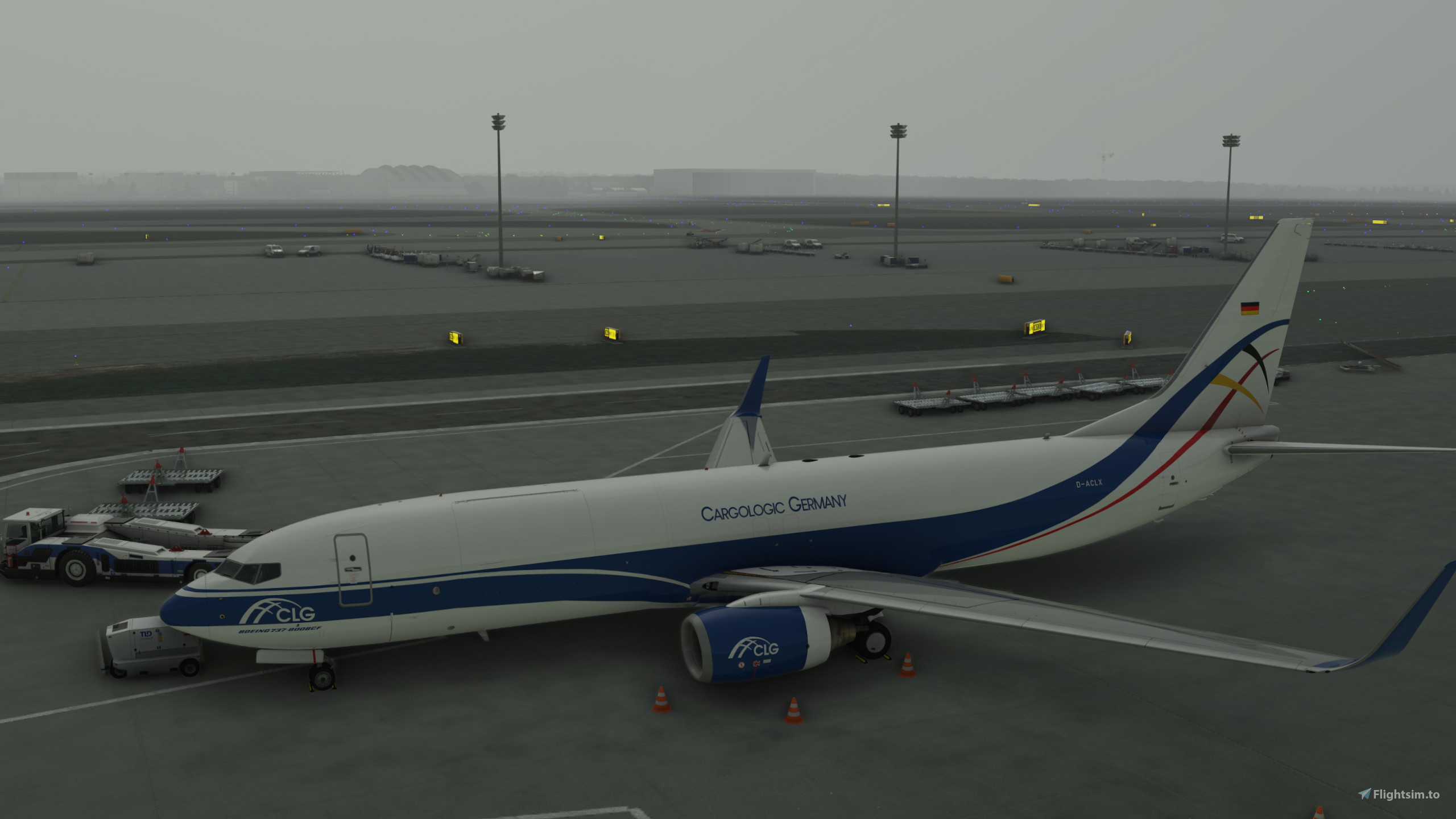 PMDG 737-800BCF CARGOLOGIC CERMANY (D-ACLX) FICTIONAL for Microsoft Flight Simulator | MSFS