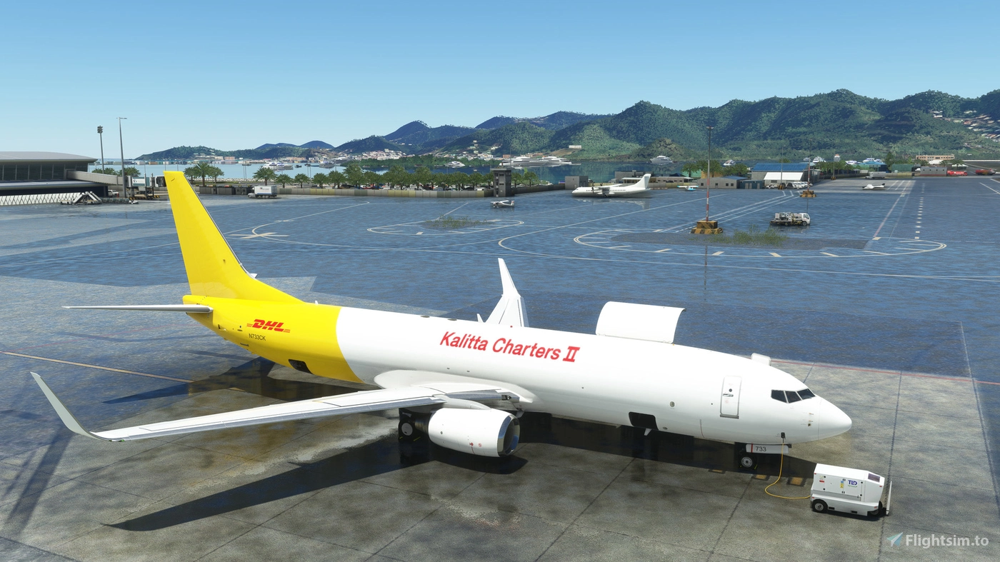 PMDG 737-800BCF Kalitta Charters N733CK for Microsoft Flight Simulator ...