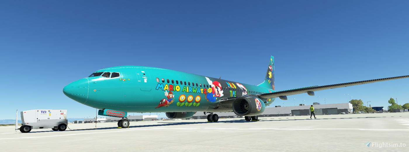 PMDG 737-800SSW MARIO for Microsoft Flight Simulator | MSFS