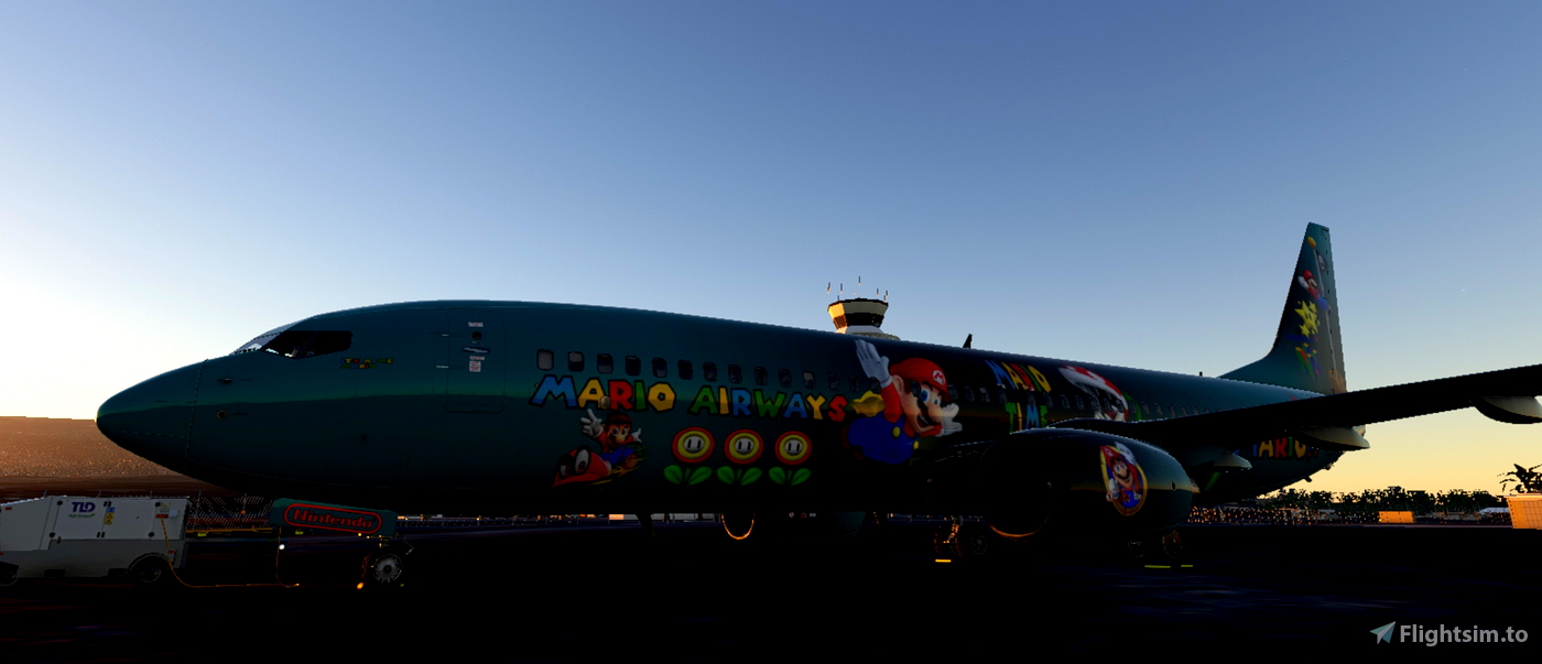 PMDG 737-800SSW MARIO for Microsoft Flight Simulator | MSFS