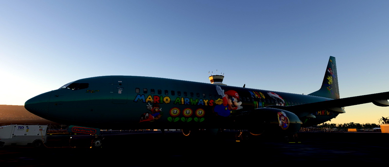 PMDG 737-800SSW MARIO for Microsoft Flight Simulator | MSFS