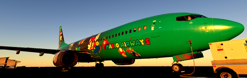 PMDG 737-800SSW MARIO for Microsoft Flight Simulator | MSFS