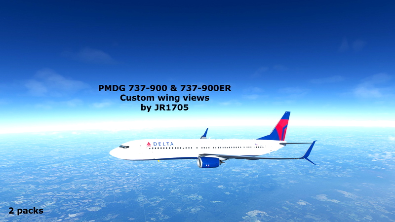 PMDG 737-900 & 737-900ER Views for Microsoft Flight Simulator | MSFS