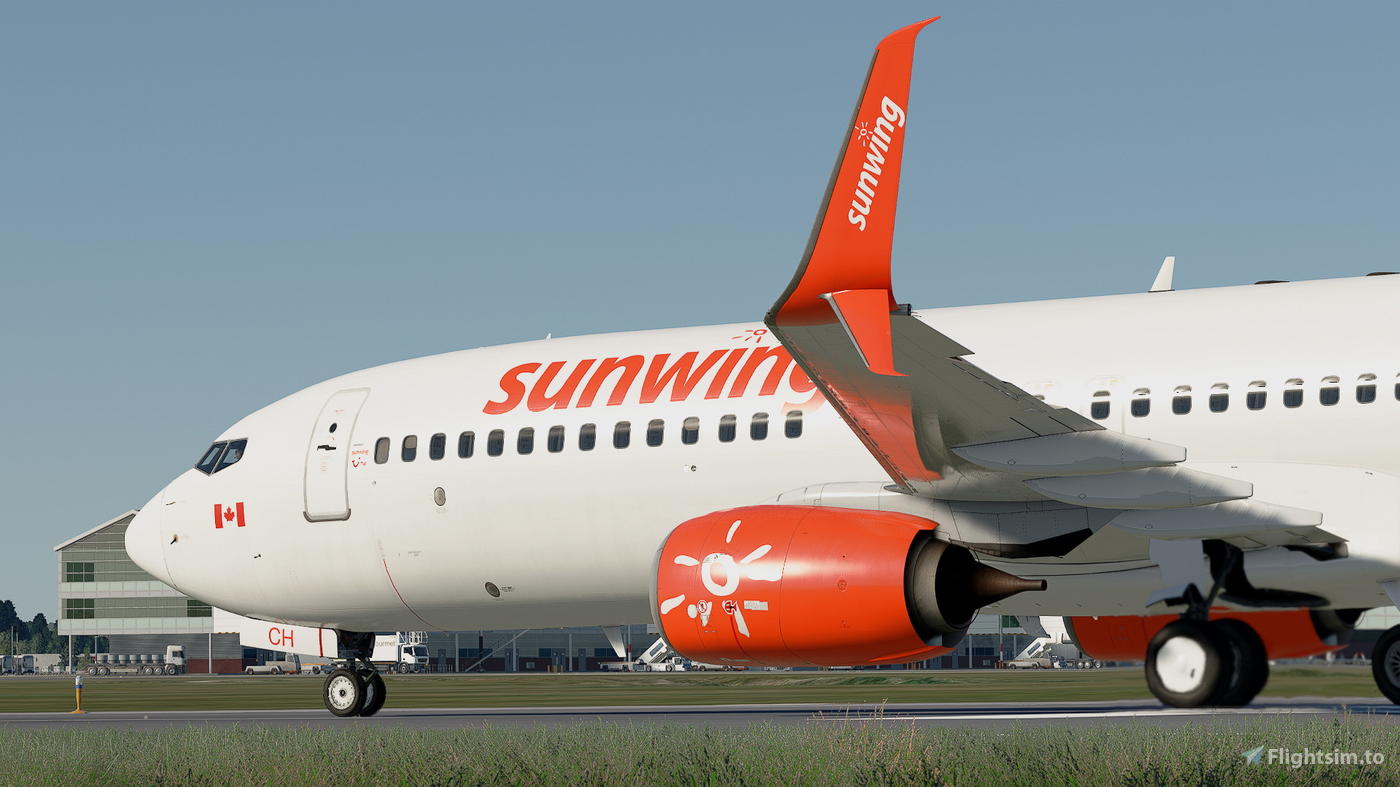 PMDG B737-800SSW - Sunwing Fleet Pack (OPB TUI) pour Microsoft Flight ...