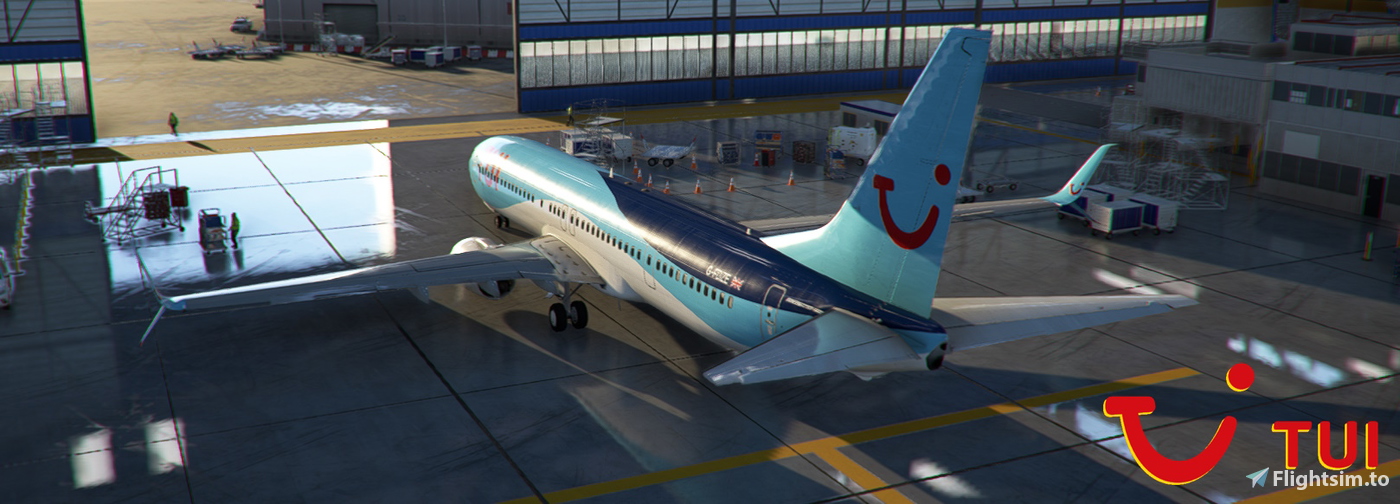 PMDG B737-900 and B737-900ER plus SSW TUI G-FDZE pro Microsoft Flight ...