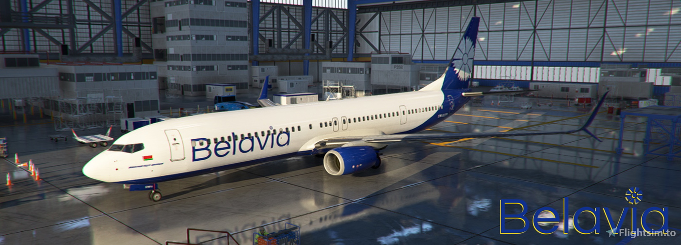 PMDG B737-900ER plus SSW Belavia EW-528PC for Microsoft Flight ...