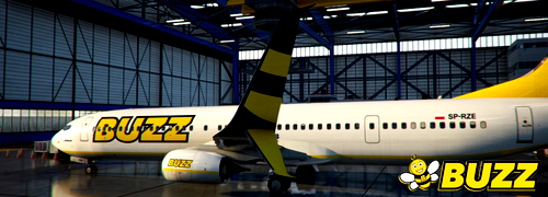 PMDG B737-900ER plus SSW Buzz Airlines SP-RZE for Microsoft Flight ...