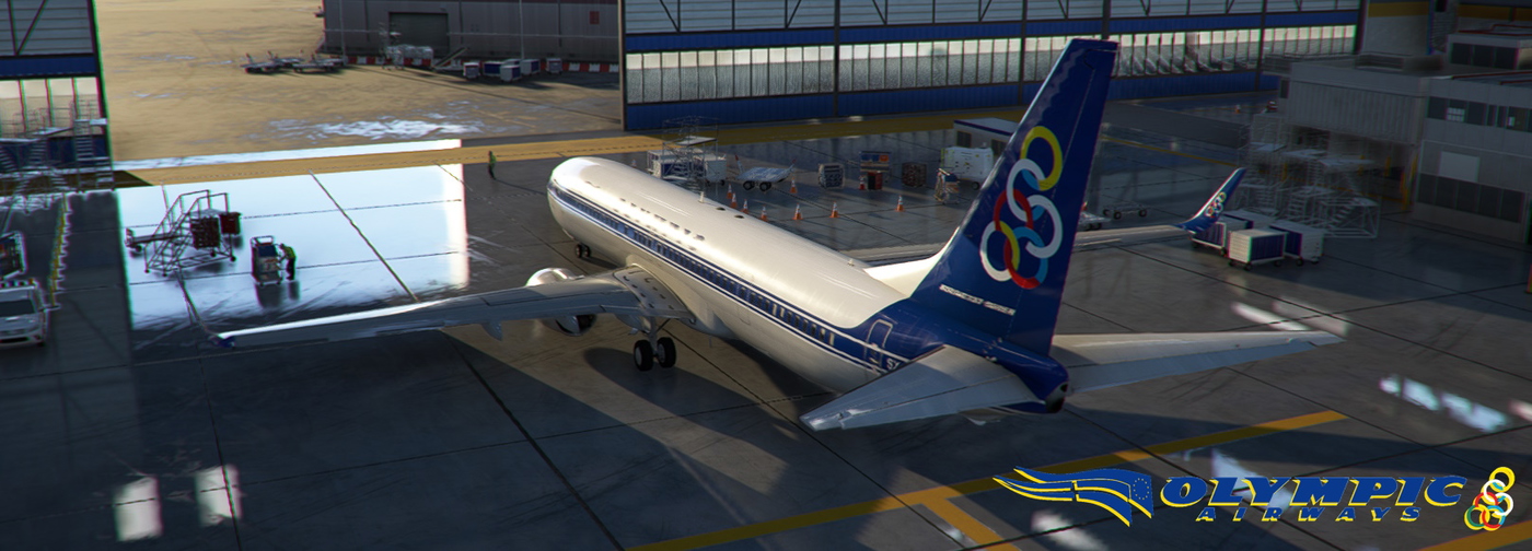 PMDG B739 and B739ER plus SSW Olympic Airlines SX-BCN for Microsoft ...
