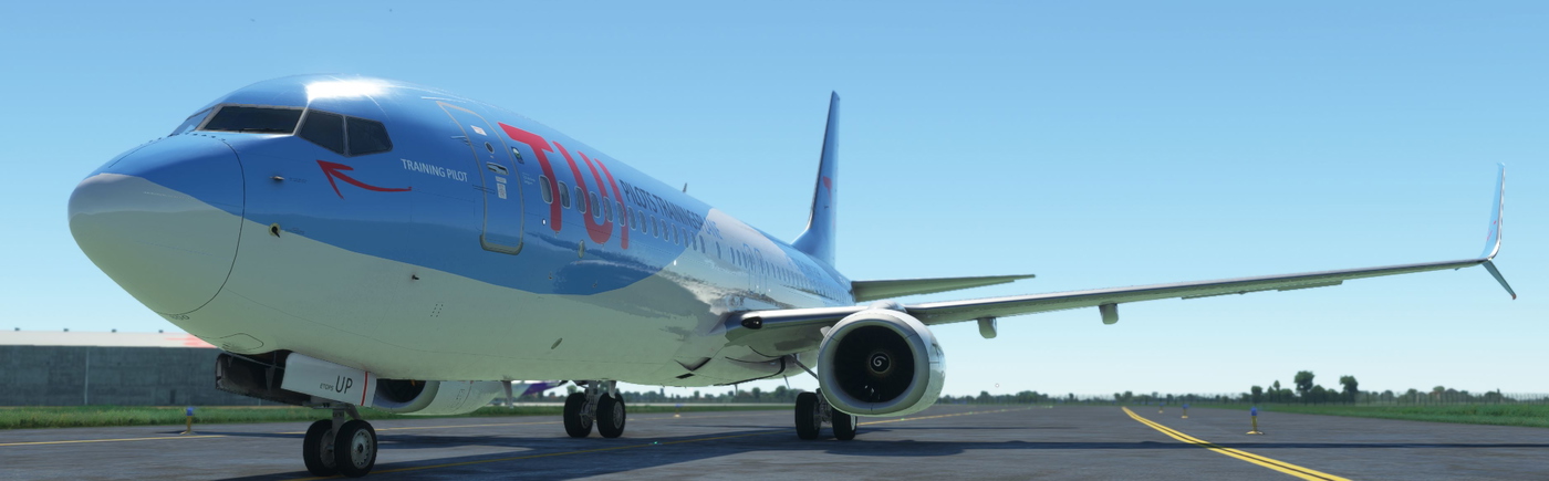 PMDG Boeing 737-800 SSW TUI Pilots Trainingsplane OO-TUP for Microsoft ...