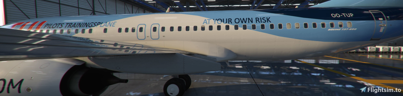 PMDG Boeing 737-800 SSW TUI Pilots Trainingsplane OO-TUP for Microsoft ...