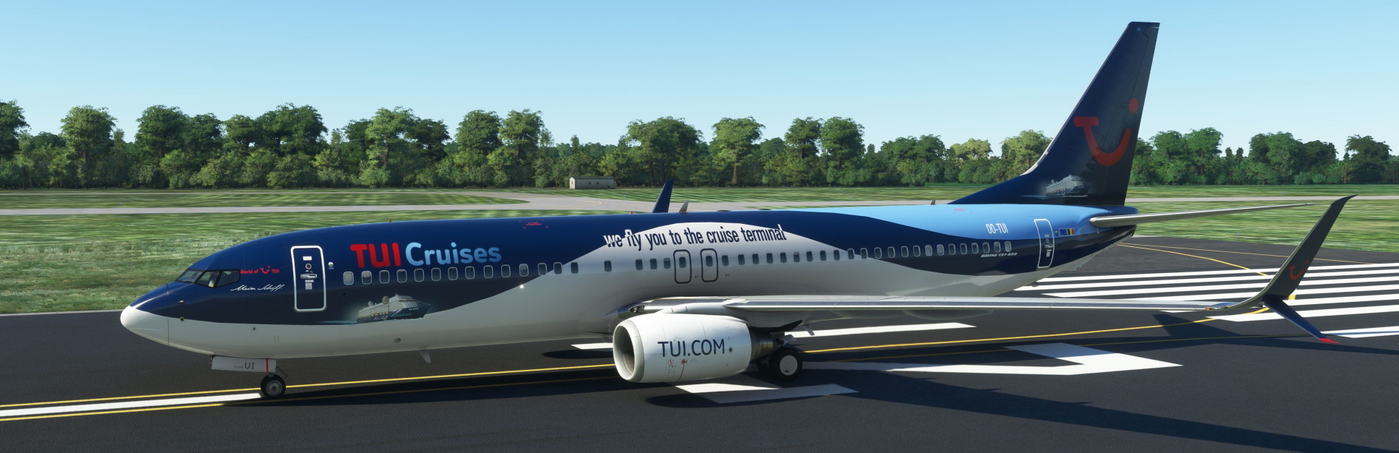PMDG Boeing 737-800 TUI Cruises Mein Schiff 对于 Microsoft Flight ...