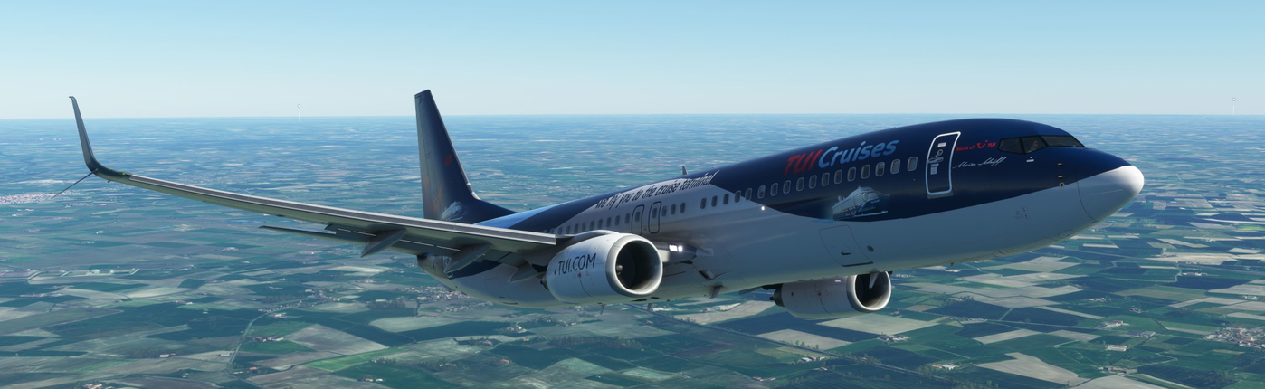 PMDG Boeing 737-800 TUI Cruises Mein Schiff 对于 Microsoft Flight ...