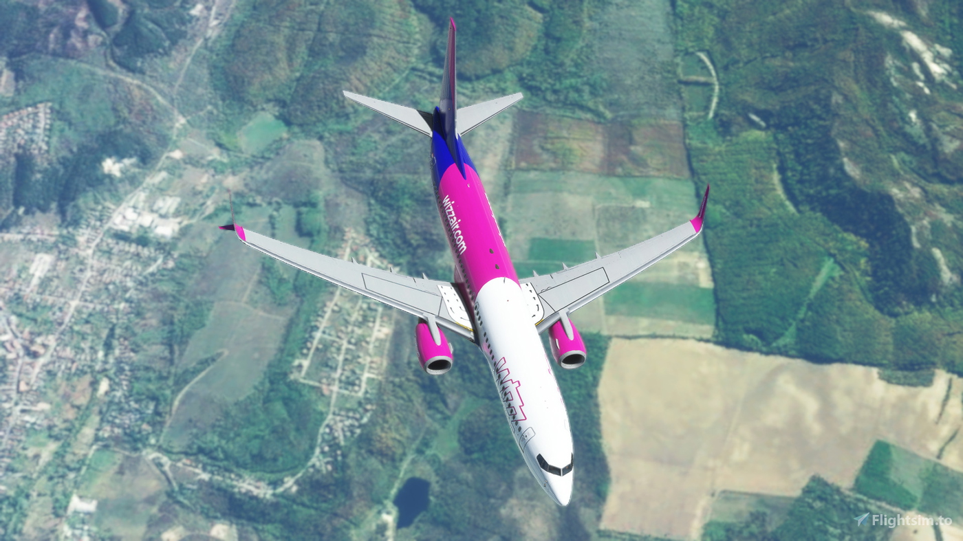 PMDG Boeing B737-800 Wizz Air | Fictional | 4K for Microsoft Flight Simulator | MSFS