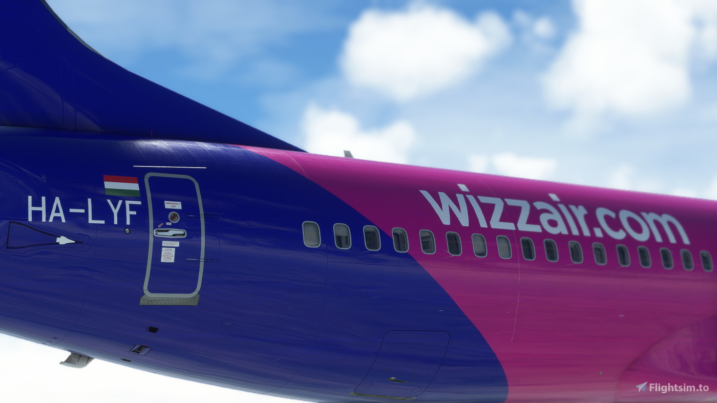 PMDG Boeing B737-800 Wizz Air | Fictional | 4K for Microsoft Flight Simulator | MSFS