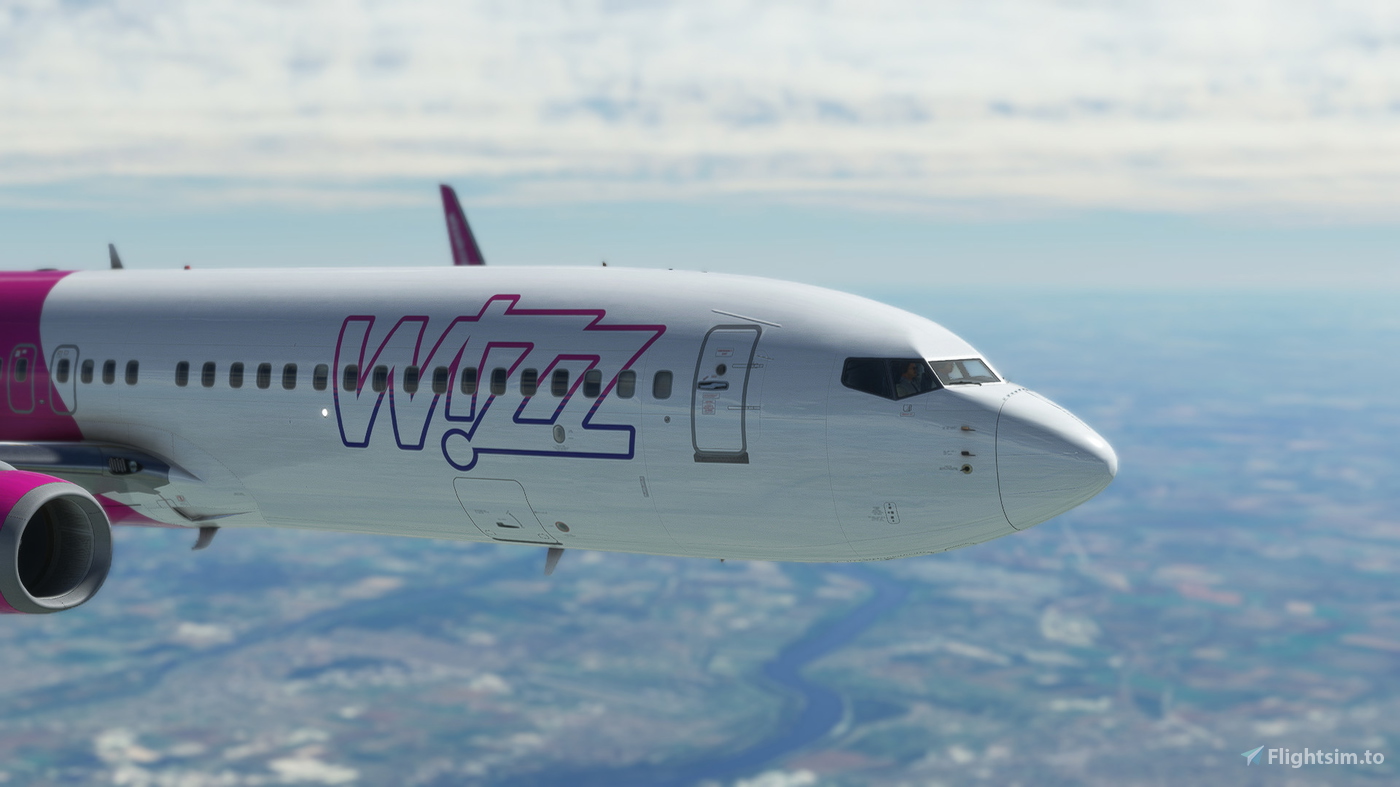 PMDG Boeing B737-800 Wizz Air | Fictional | 4K for Microsoft Flight Simulator | MSFS