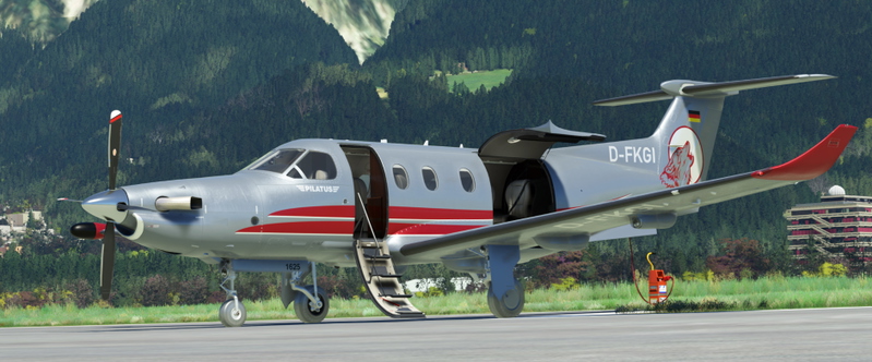 Private PC-12 D-FKGI for Microsoft Flight Simulator | MSFS