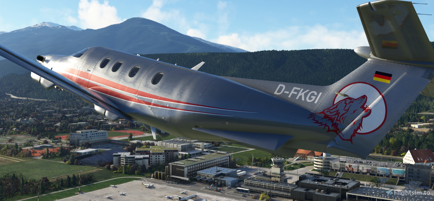 Private PC-12 D-FKGI for Microsoft Flight Simulator | MSFS