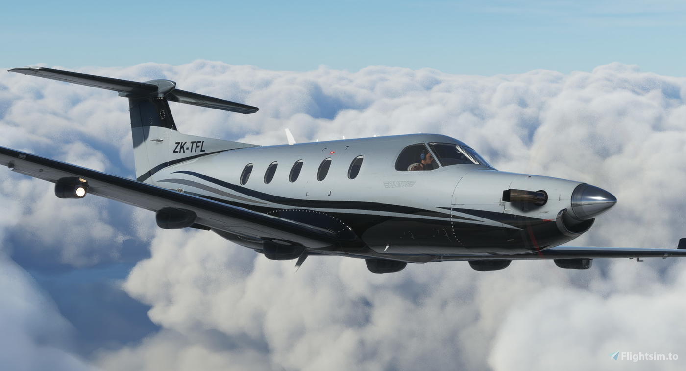 Private ZK-TFL (New Zealand) | Carenado Pilatus PC-12 [4K] for Microsoft Flight Simulator | MSFS