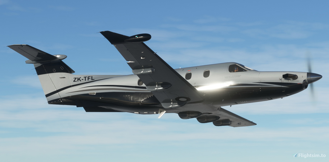 Private ZK-TFL (New Zealand) | Carenado Pilatus PC-12 [4K] for Microsoft Flight Simulator | MSFS