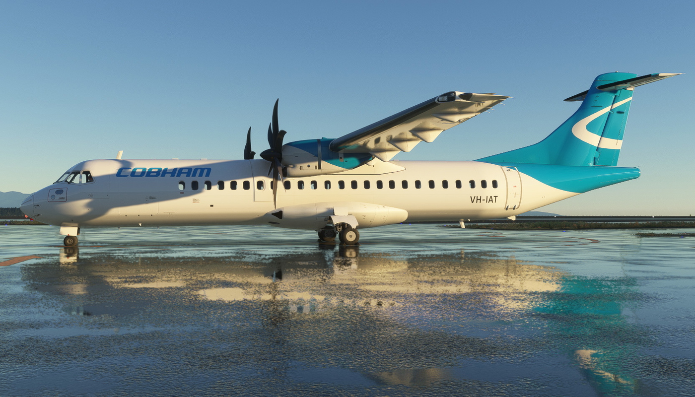 Cobham Aviation VH-IAT (Fictional) | Expert Series (Asobo) ATR 72-600 ...