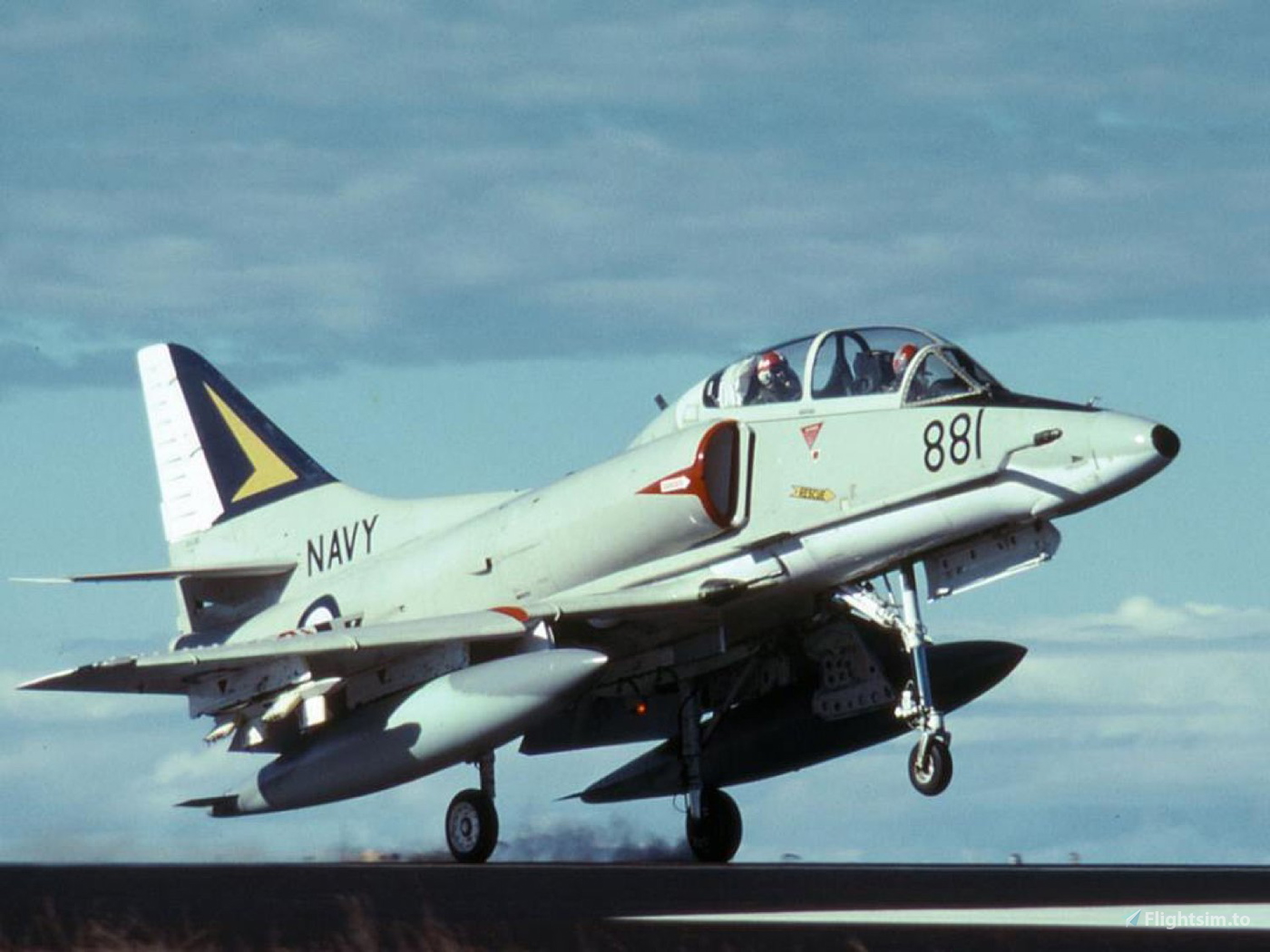 RAN Skyhawk TA-4G livery for Indiafoxecho's T-45C Goshawk のために ...