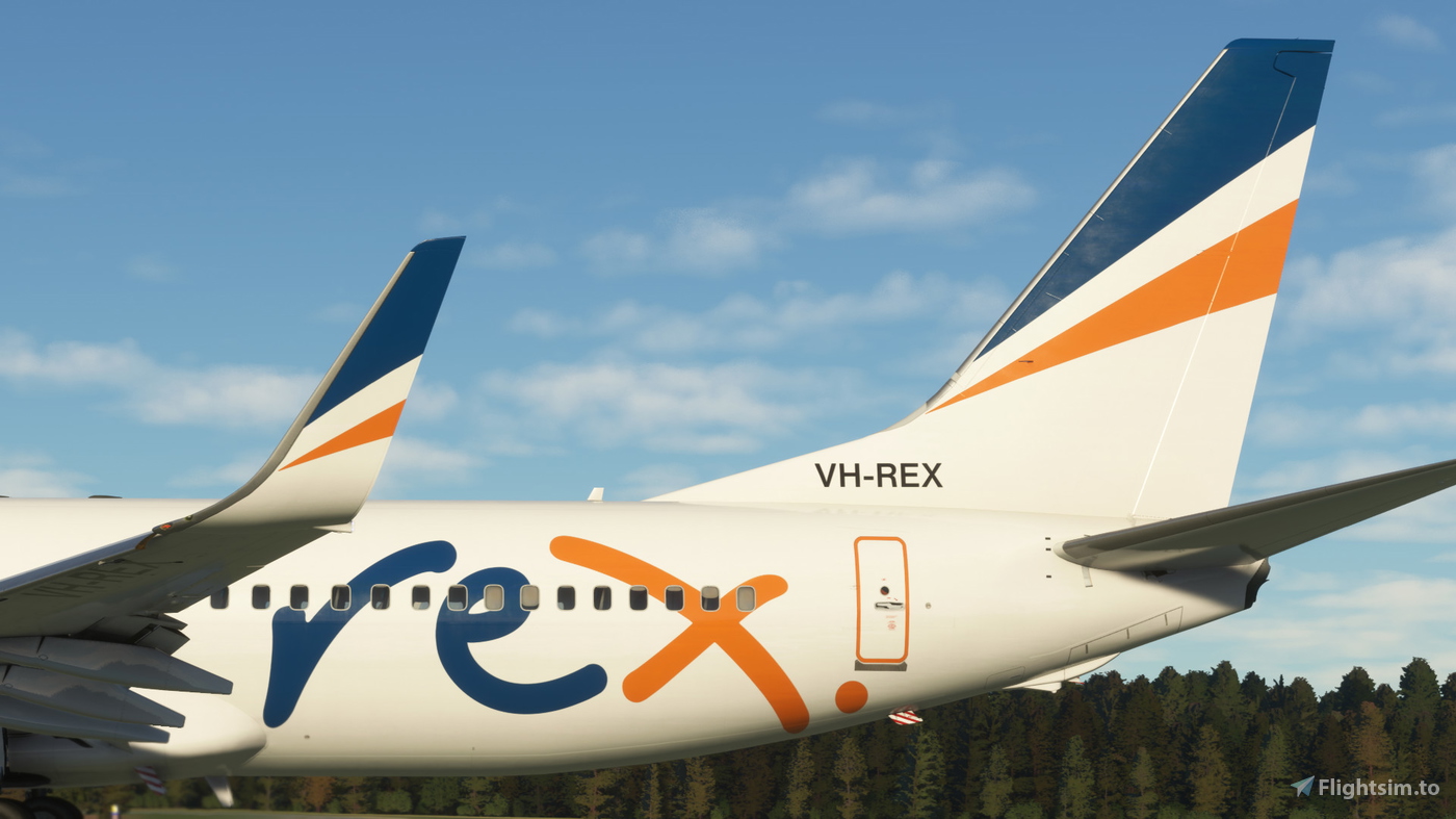 Regional Express (REX) (3-Pack) - PMDG 737-800 for Microsoft Flight ...