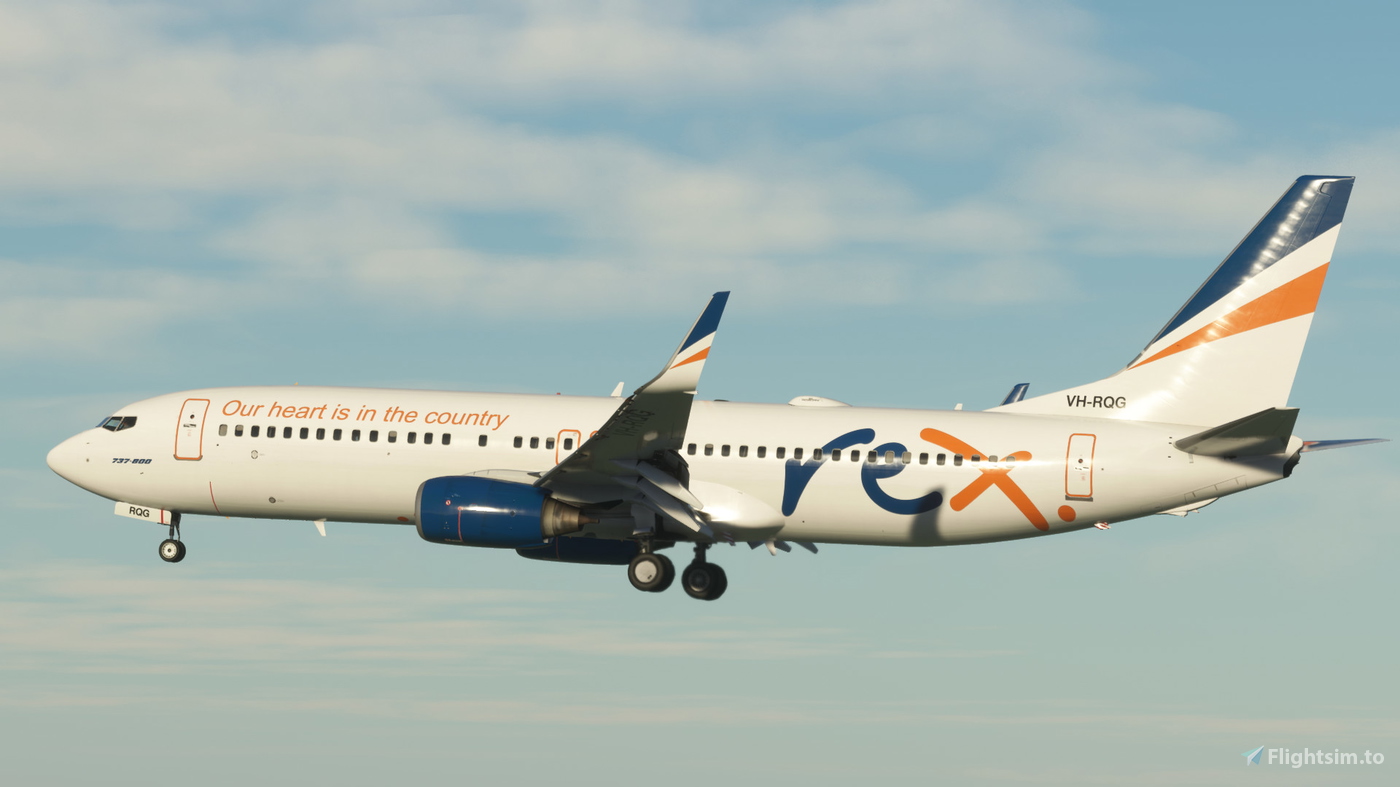 Regional Express (REX) (3-Pack) - PMDG 737-800 for Microsoft Flight ...