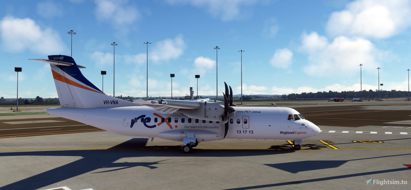 Rex Regional Express Repaint Package for Microsoft Flight Simulator | MSFS