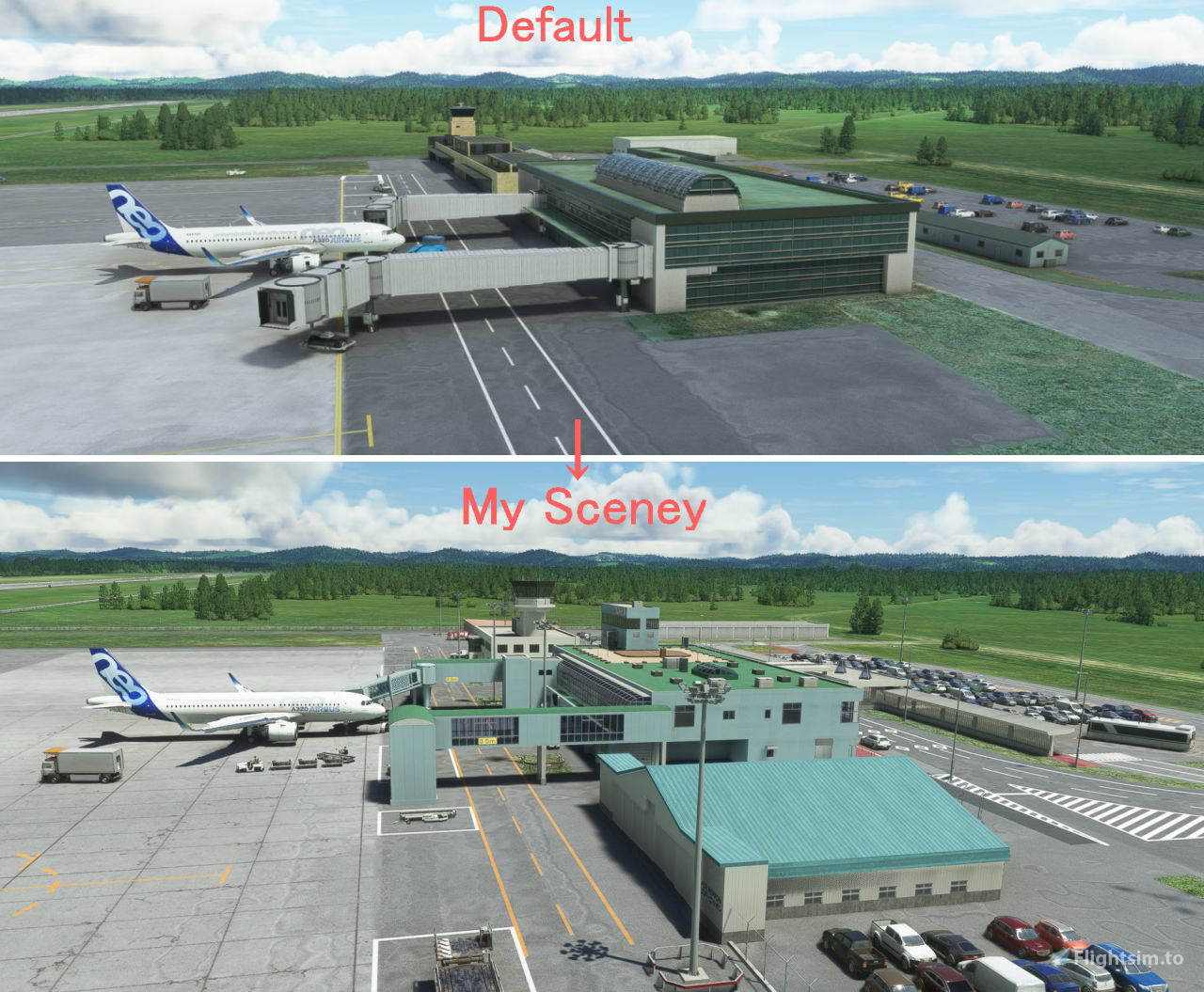 RJCW Wakkanai Airport for Microsoft Flight Simulator | MSFS