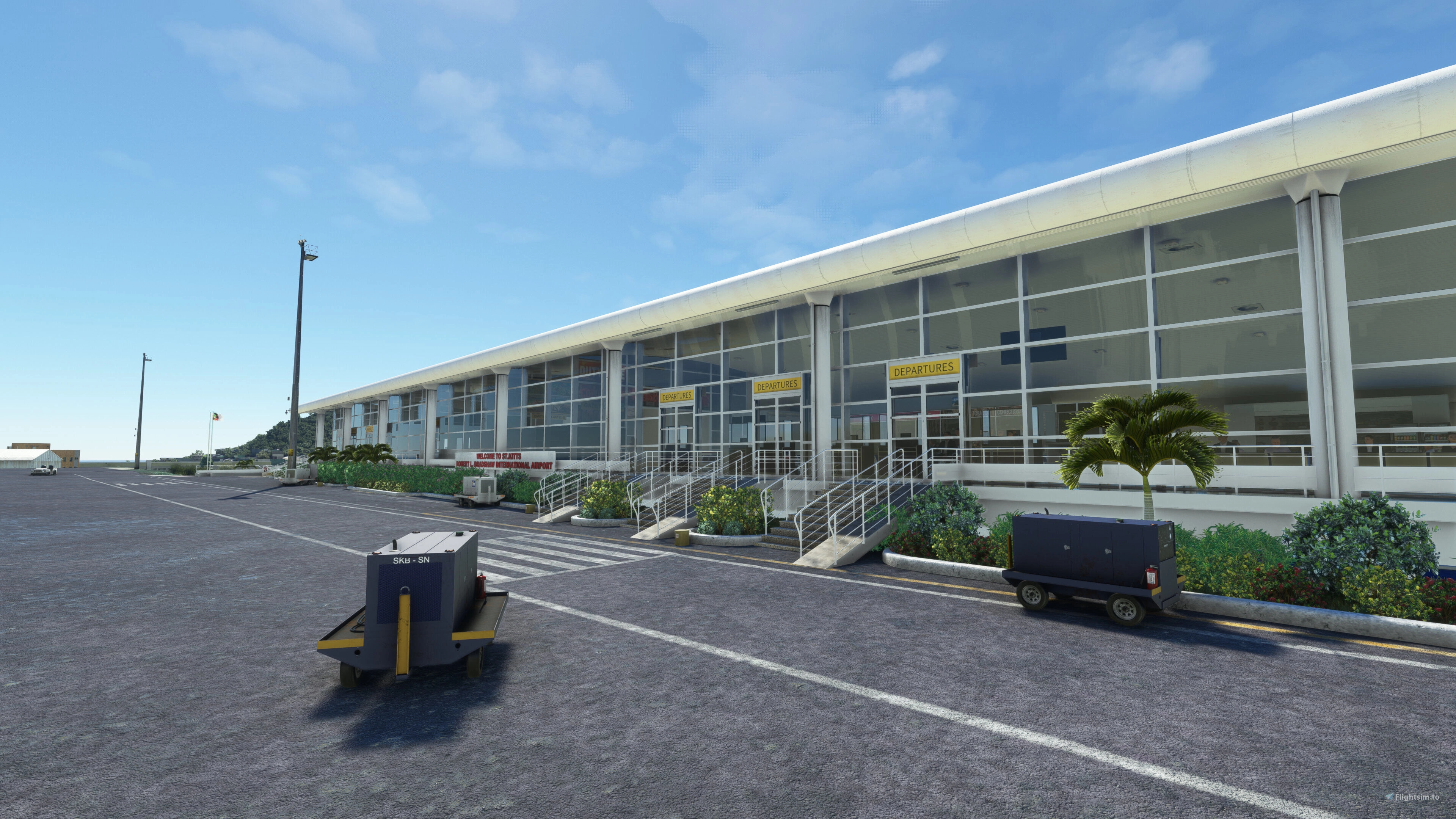 SLHSIMDESIGNS - TKPK - Robert E Bradshaw Intl Airport - ST. KITTS for Microsoft Flight Simulator ...