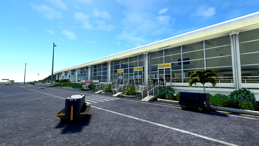 SLHSIMDESIGNS - TKPK - Robert E Bradshaw Intl Airport - ST. KITTS for MSFS