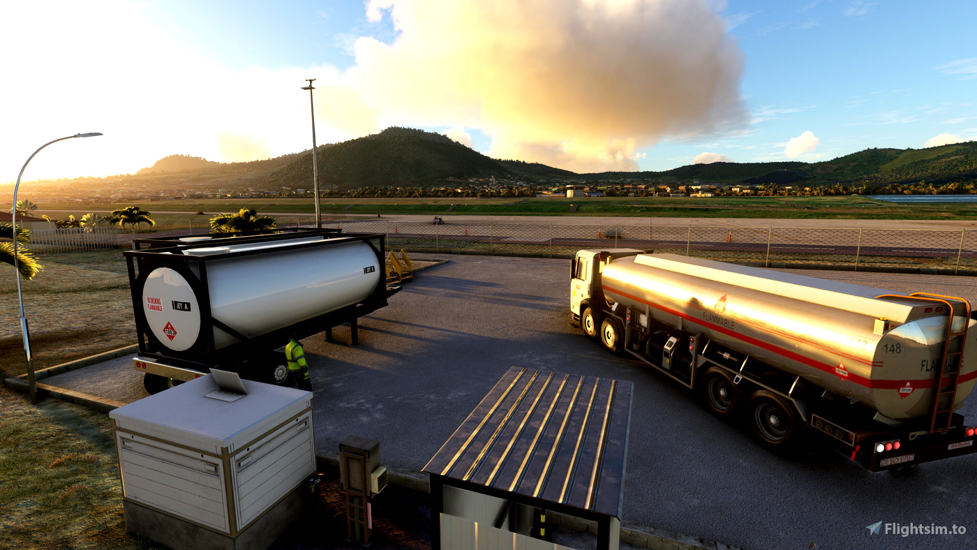 SLHSIMDESIGNS - TKPK - Robert E Bradshaw Intl Airport - ST. KITTS for MSFS