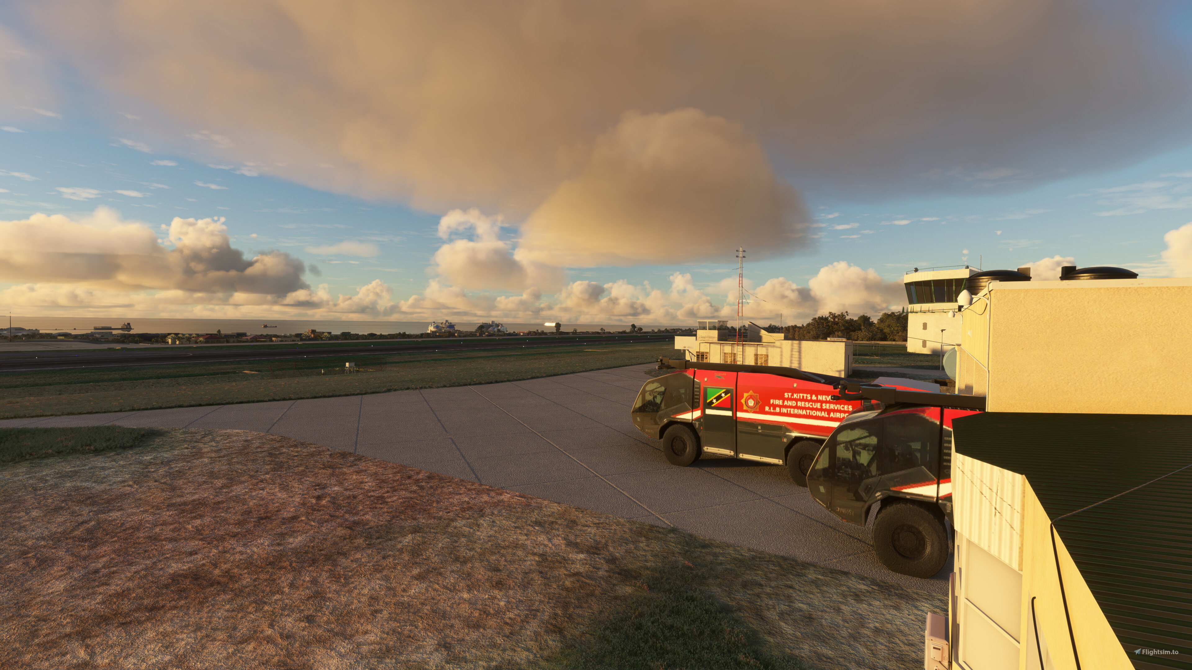 SLHSIMDESIGNS - TKPK - Robert E Bradshaw Intl Airport - ST. KITTS for Microsoft Flight Simulator ...