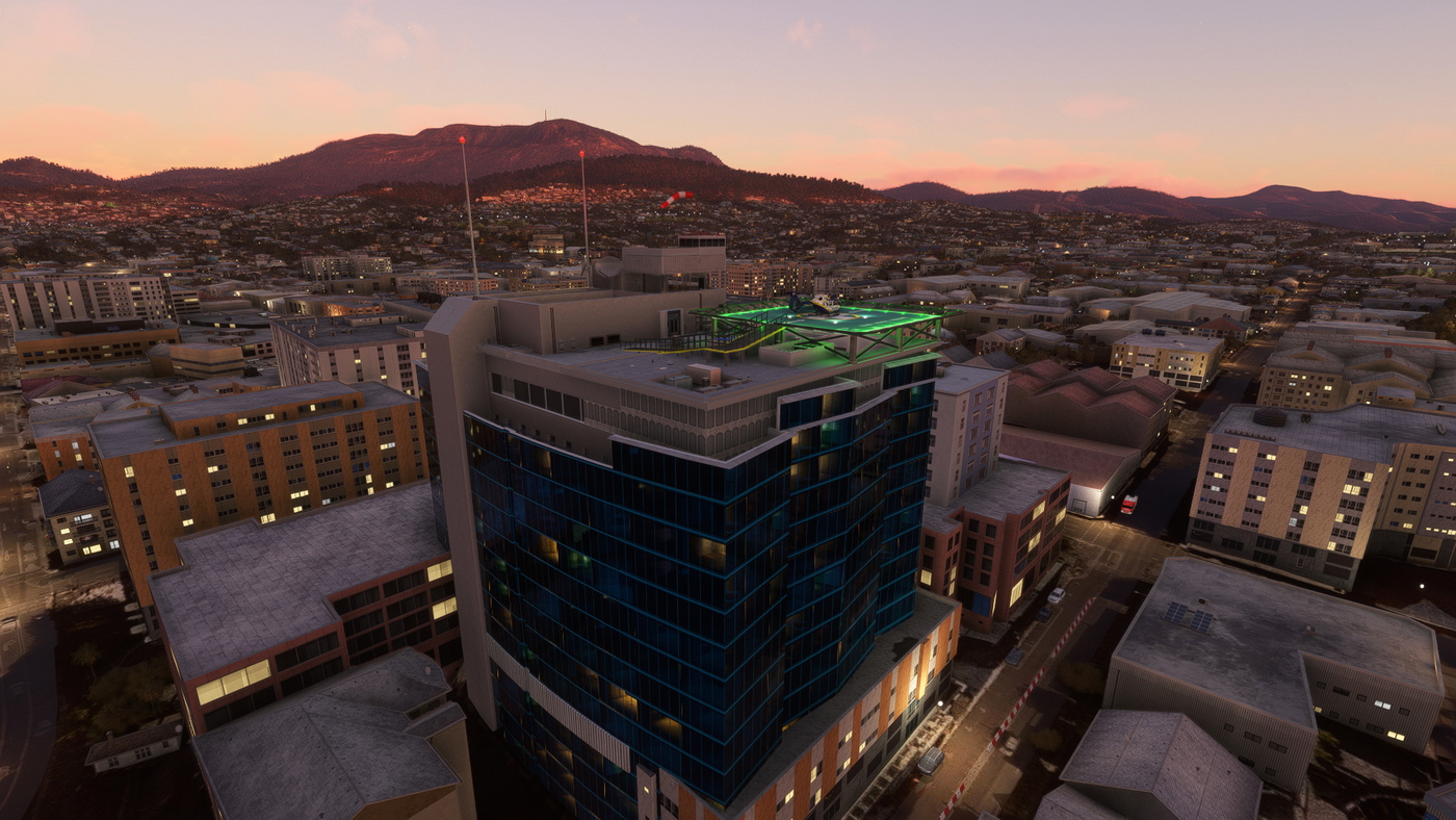 Royal Hobart Hospital Helipad (YXHH) for Microsoft Flight Simulator | MSFS